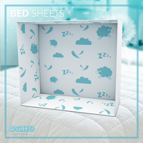 Designs | Design a great package for a bed sheet product | Product ...