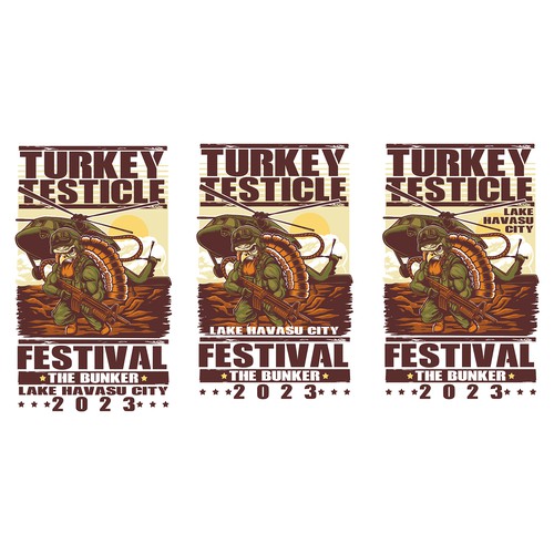 Designs | Turkey Testicle Festival | Character or mascot contest