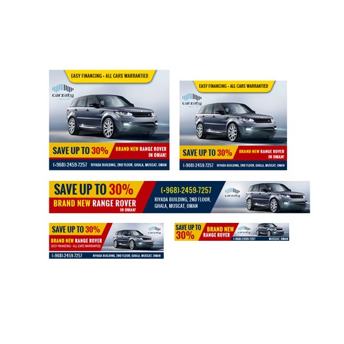 Design attractive digital car ads for Carzaty | Banner ad contest