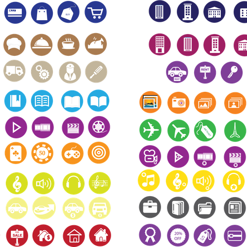 Design icons for an innovative social platform | Illustration or ...