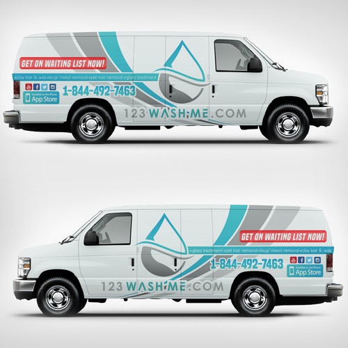 Create a Fresh on demand mobile detailing for 123washme.com | Car ...