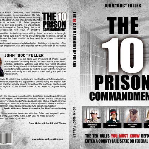 Designs | Create a book cover for a Prison Consultant! | Book cover contest