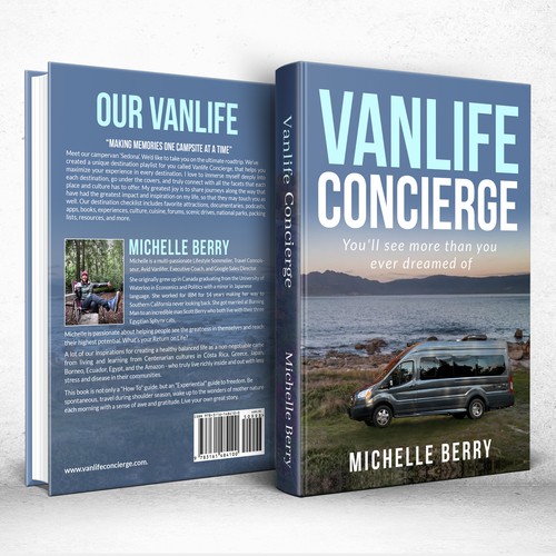 Designs | Vanlife Concierge Book Cover Contest | Book cover contest