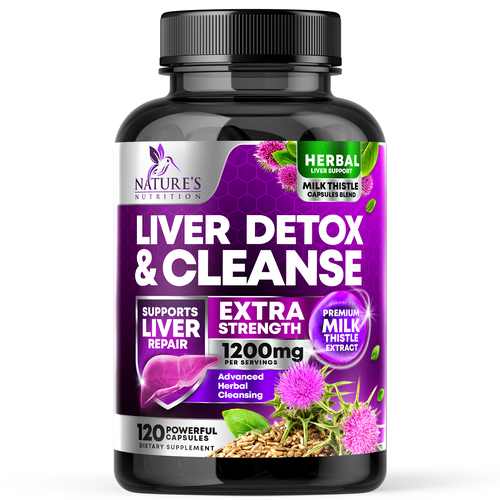 Designs | Natural Liver Detox & Cleanse Design Needed for Nature's ...