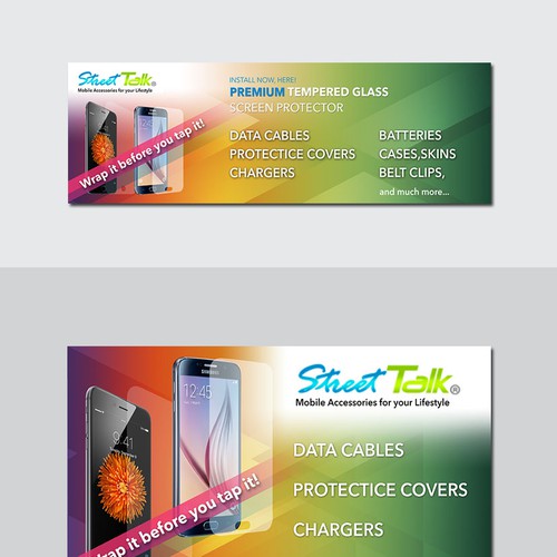 Modern Eye catching poster design for our Street Talk mobile ...