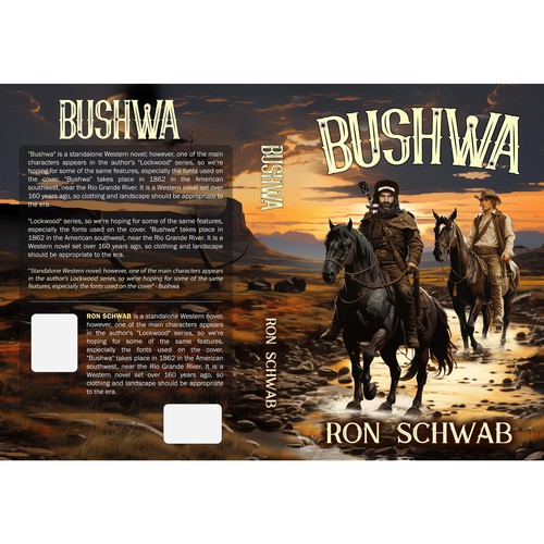 Designs | Design an original book cover for bestselling Western author ...
