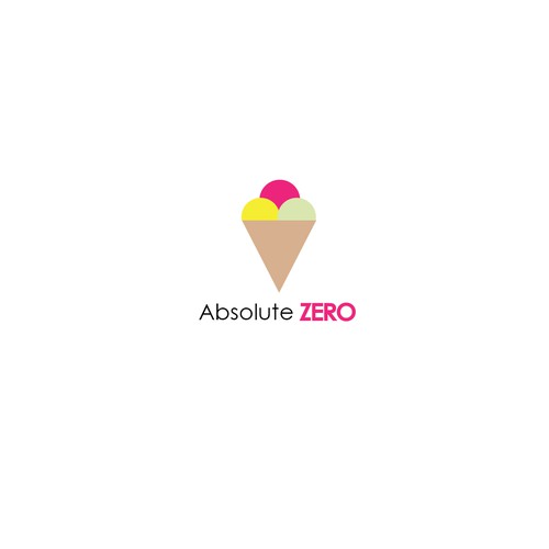New century of ice cream in Absolute ZERO | Logo design contest