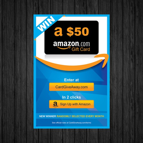 Gift Card Flyer for Acrodo | Postcard, flyer or print contest