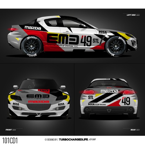 Design a winning race car wrap | Car, truck or van wrap contest