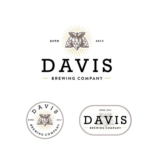 Classic high end logo for brewing company | Logo design contest