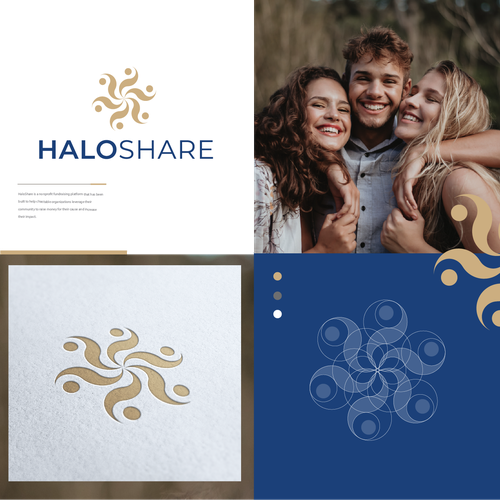 Designs | Modern yet emotional logo to help HaloShare serve the ...