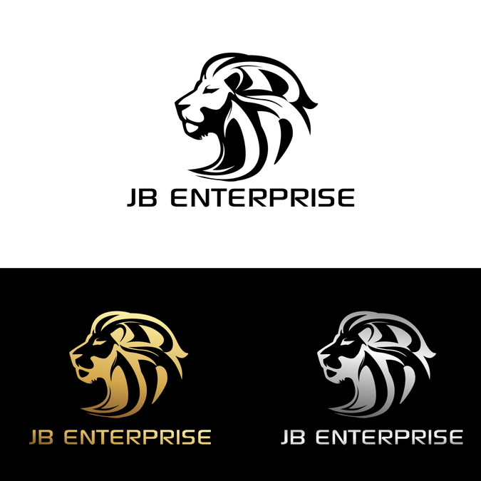 A negative space lion logo and graphic profile | Logo & brand identity ...