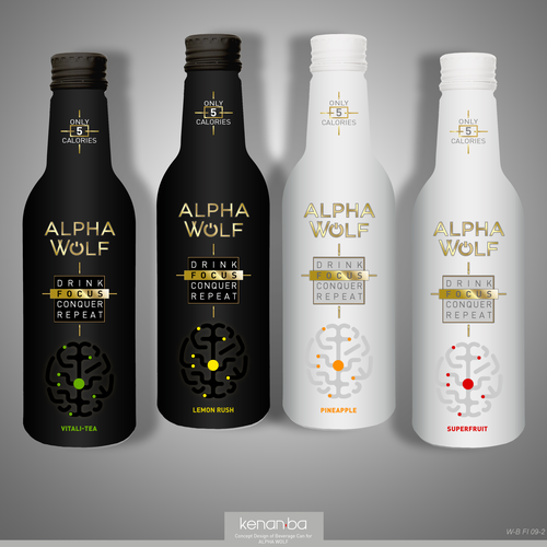Alpha Wolf Beverage Contest | Product label contest