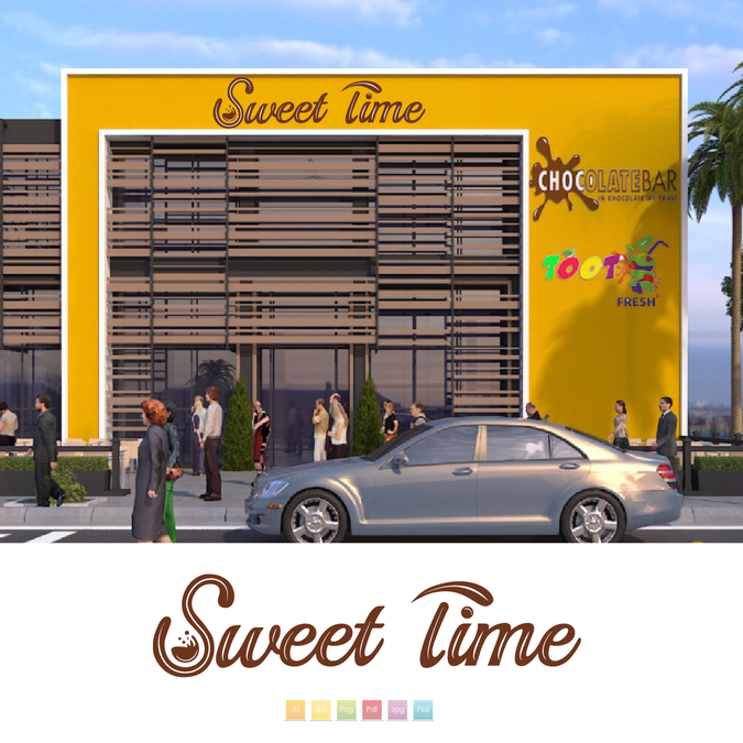 Logo for SWEET TIME | Logo design contest