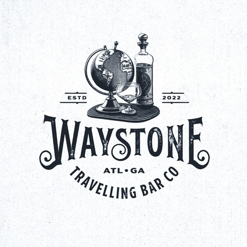 Designs | Design a rustic, bespoke logo for an artisan mobile bar ...
