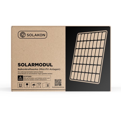 Designs | Create a nice Packaging Design for Solar Panels | Product ...