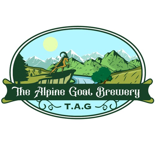 Designs | Rustic chic: alpine-themed farm brewery | Logo design contest