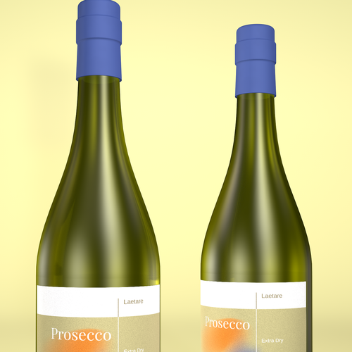 Label for a Prosecco Sparkling Wine | Product label contest