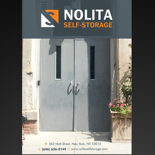 Create a captivating marketing flyer for Nolita Self-Storage | Postcard ...