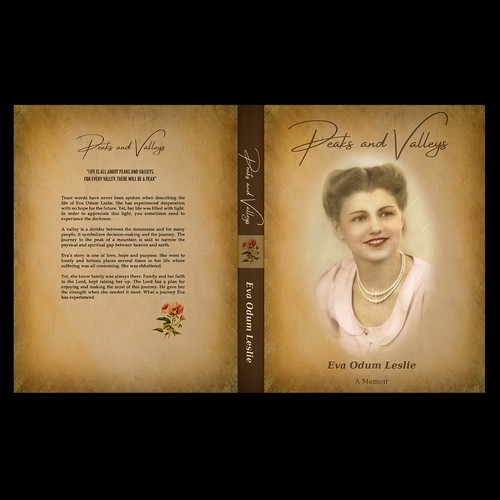 Designs | Peaks and Valleys | Book cover contest