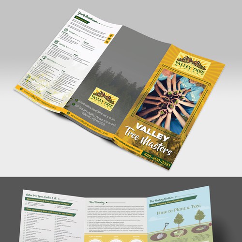 GUARANTEED PRIZE! Create a Tri-Fold Brochure for a Tree Service Company ...