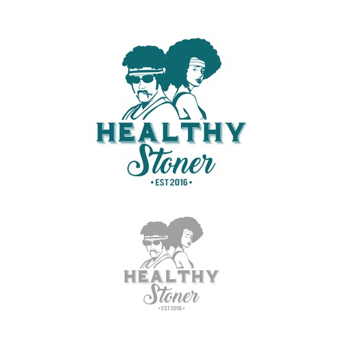 Create a Dope vintage Healthy Stoner logo for The HomeGrown Media Group ...