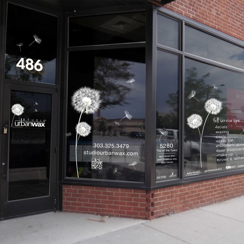 Help Design our Urban Spa's Store Front Door Entry and Window! with a ...