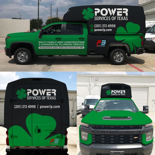 Designs | Design a Truck Wrap for a large service business | Car, truck ...
