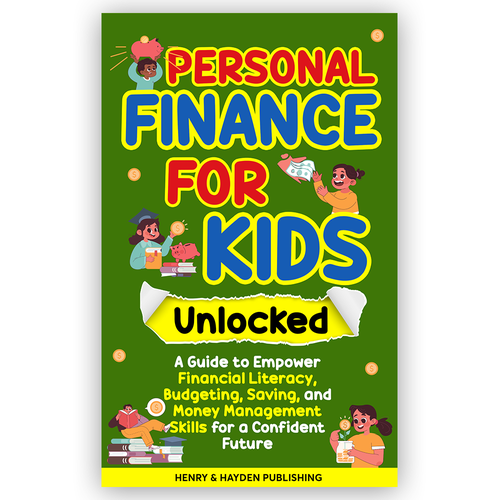 Designs | Personal Finance for Kids | Book cover contest