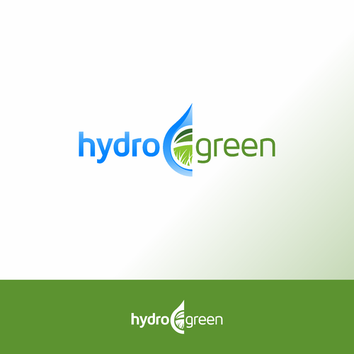 Designs | Sleek bold logo for hydroseeding company water droplet/grass ...