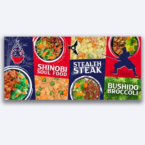 Designs | New NINJA Restaurant Mural Design | Signage contest