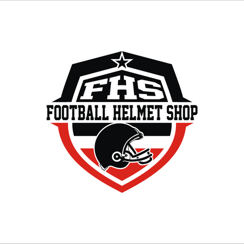 logo for Football Helmet Shop | Logo design contest
