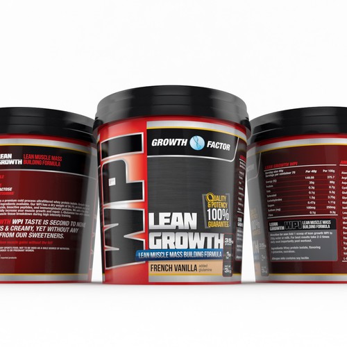 Re-Design Protein Supplement Label | Product label contest