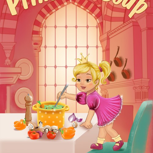 Designs | "Princess Soup" children's book cover design | Illustration ...