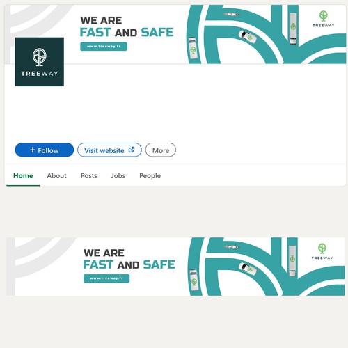 Designs | Linkedin Background theme Transportation compagny | Social ...