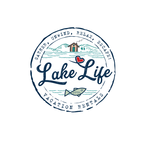 Design a fun, simple lake life logo. A unique design that brings family ...