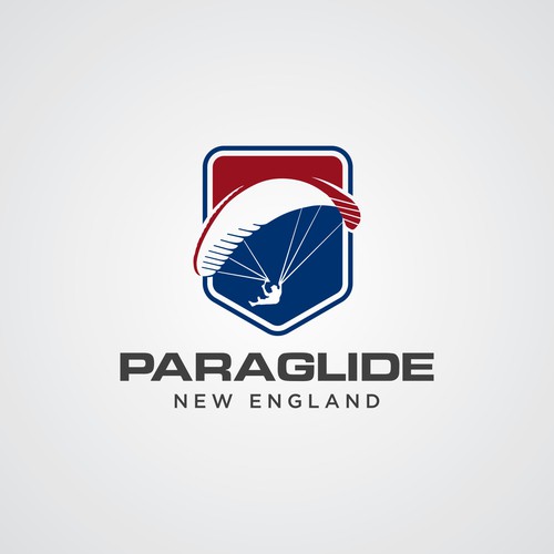 Design an extreme aerial sports logo for the paragliding company ...