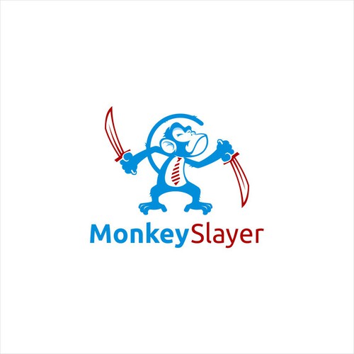 Create an inspiring logo that would invite you to Slay Your Monkeys ...