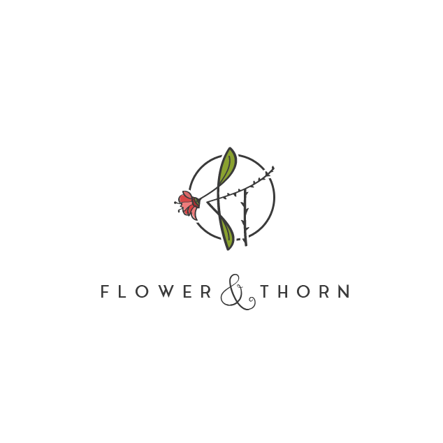 Letter With Flowers Logos - Free Letter With Flowers Logo Ideas, Design ...