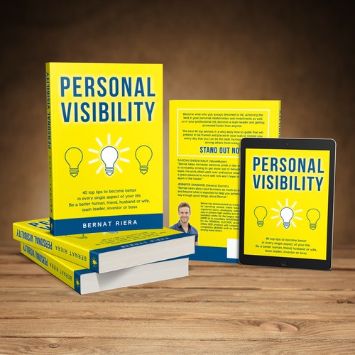 Self Development Book Cover: Personal Visibility | Book cover contest