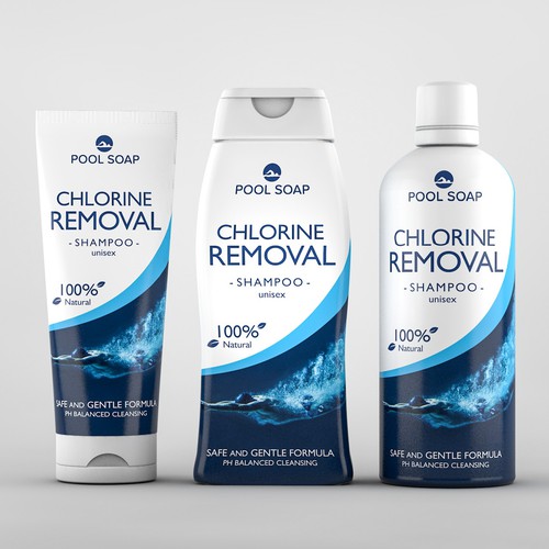 Design labels for a new hair and body wash targeted at athletes ...