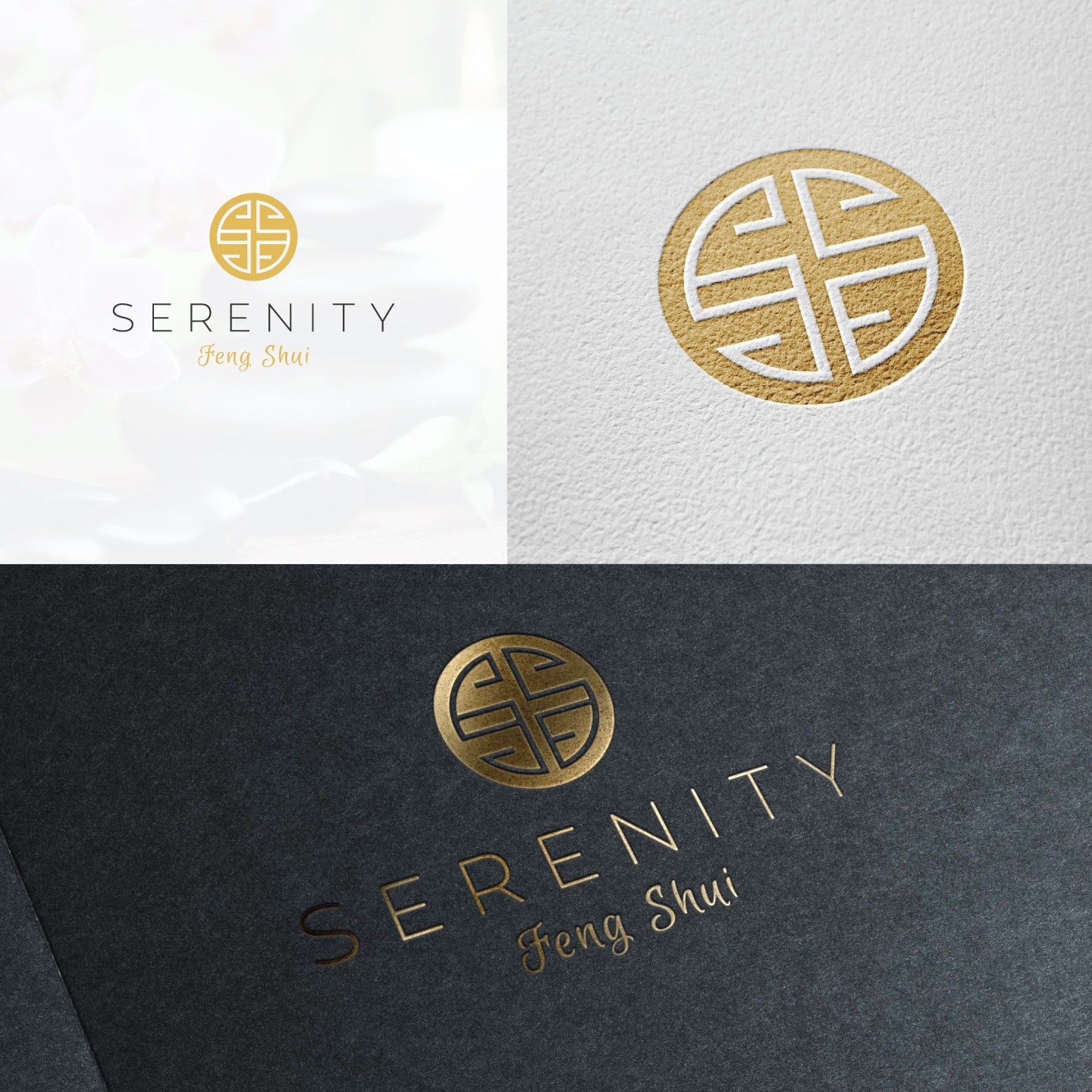 Serenity Logo Design A Smooth And Enticing Logo For Serenity