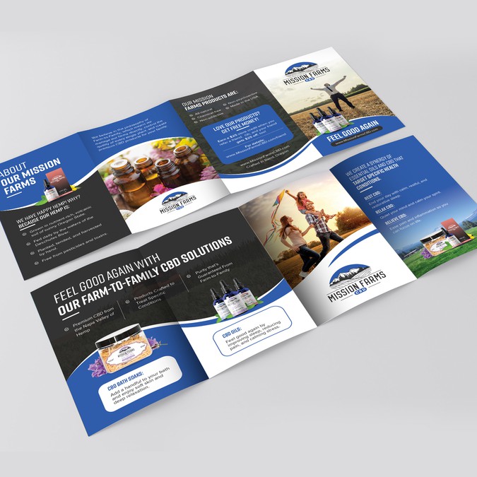 Design a four-panel brochure for a consumer products company | Postcard ...