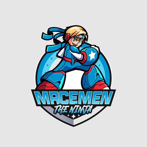 Designs | Kick butt logo for Maceman the Ninja Warrior | Logo design ...