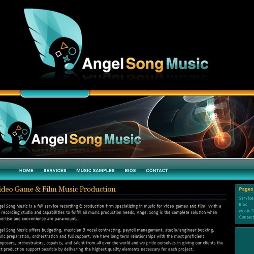 Cool VIDEO GAME MUSIC Logo!!! | Logo design contest