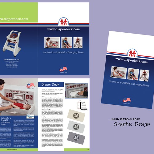 Brochure A4 Size for Diaper Deck | Print or packaging design contest