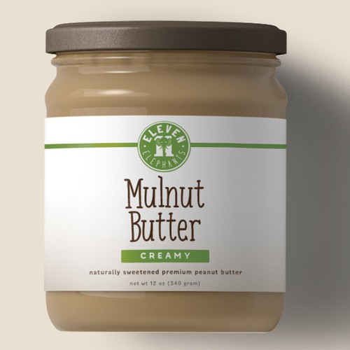 Create an exciting label for our natural peanut butter company! ELEVEN ...