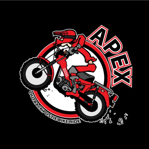 Logo for Charity Fundraiser on Honda CT110 "Postie" Bikes | Logo design ...