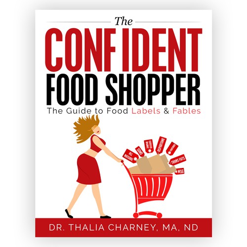 Reference Health Book on Food Labels | Book cover contest
