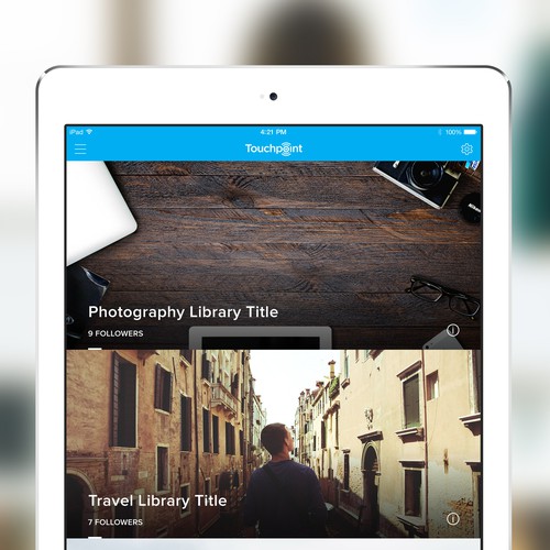 Mobile App Home Screen Redesign | App design contest